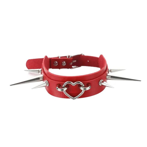 Extreme Spiked Collar Choker Gothic | Arcane Trail
