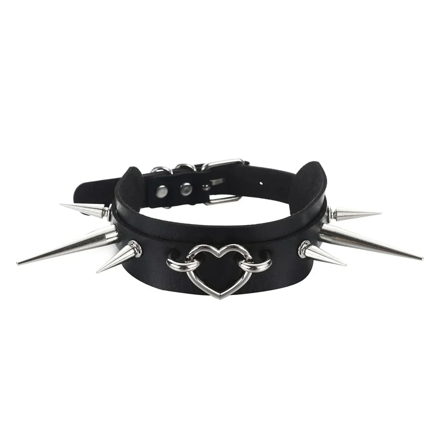 Extreme Spiked Collar Choker Gothic | Arcane Trail