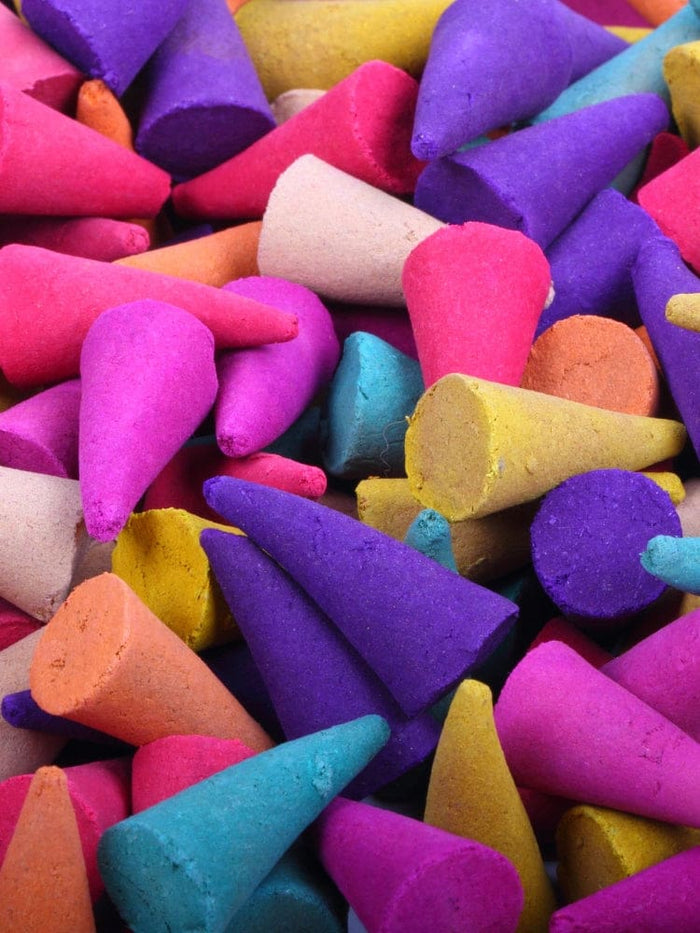 Backflow Incense Cones Bulk Lot All Colors Scents Burner Arcane Trail