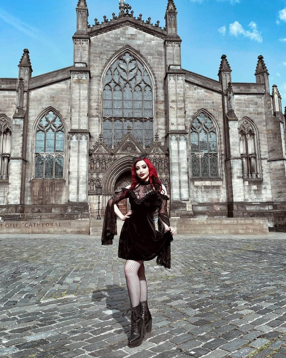 Midnight Bride Dress Gothic Dark Alternative Fashion Arcane Trail