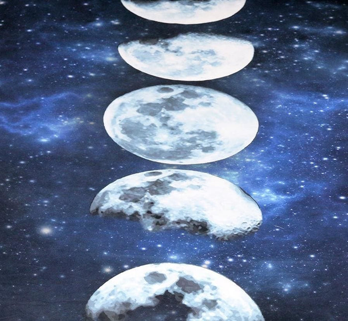 Moon Phases Bedding Set Bedroom Duvet Witch Wicca | Arcane Trail