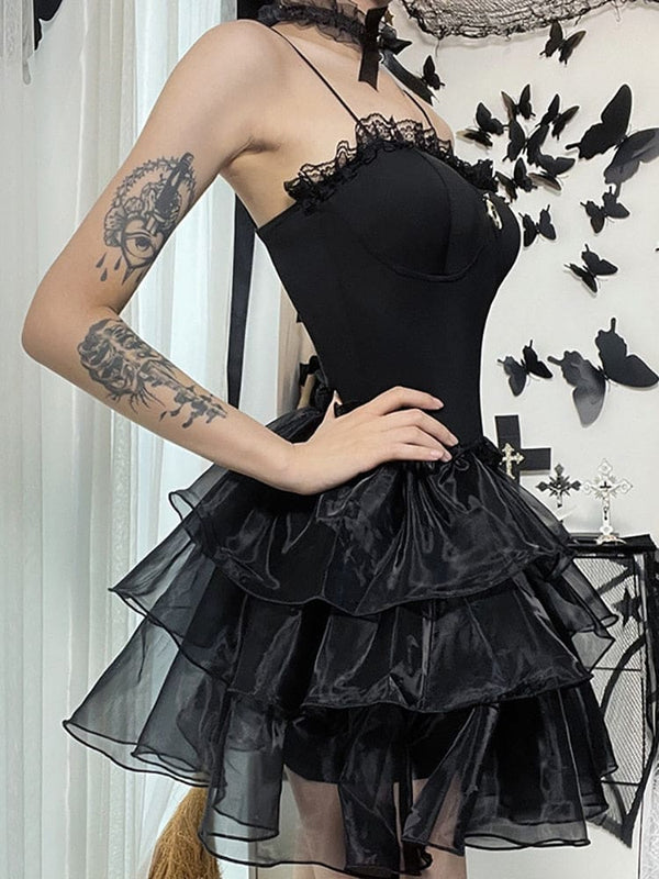 Moon Princess Dress Black Goth Occult Witchy | Arcane Trail