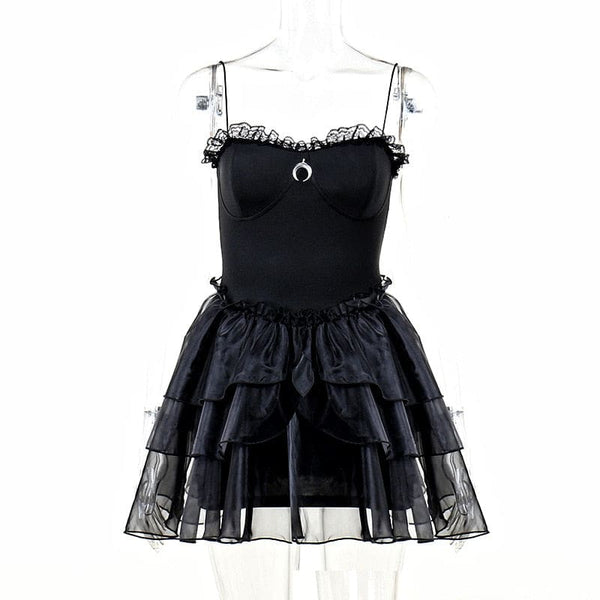 Moon Princess Dress Black Goth Occult Witchy | Arcane Trail