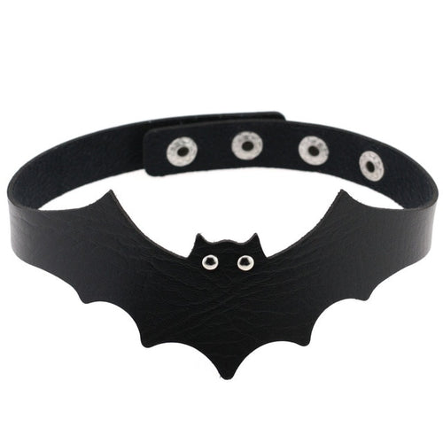 Batty Bat Wing Choker Necklace Collar Spooky Gothic | Arcane Trail