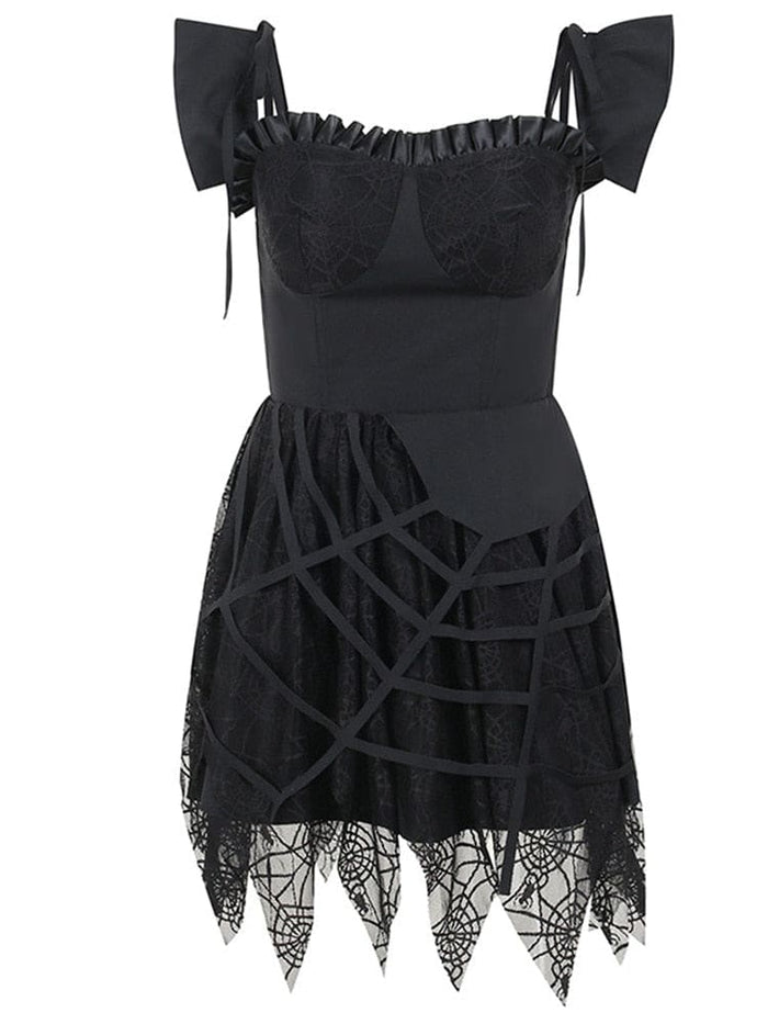 Spider Web Princess Dress Goth Occult Pagan | Arcane Trail