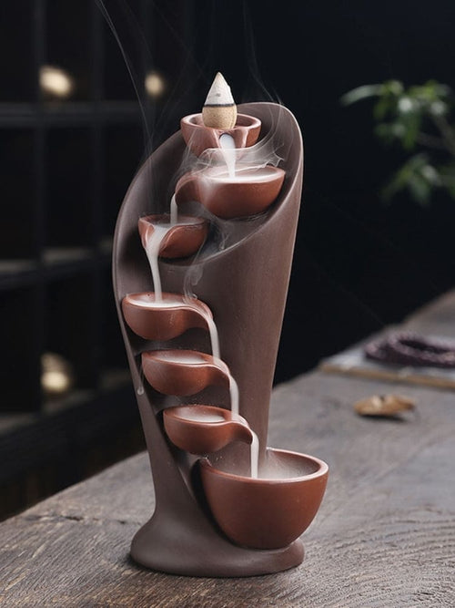 Waterfall Backflow Incense Burner